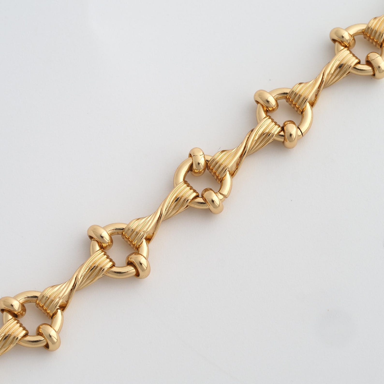 1 Meter Gold Figure 8 Chains,18k Gold Filled Semi Finished Chains for ...