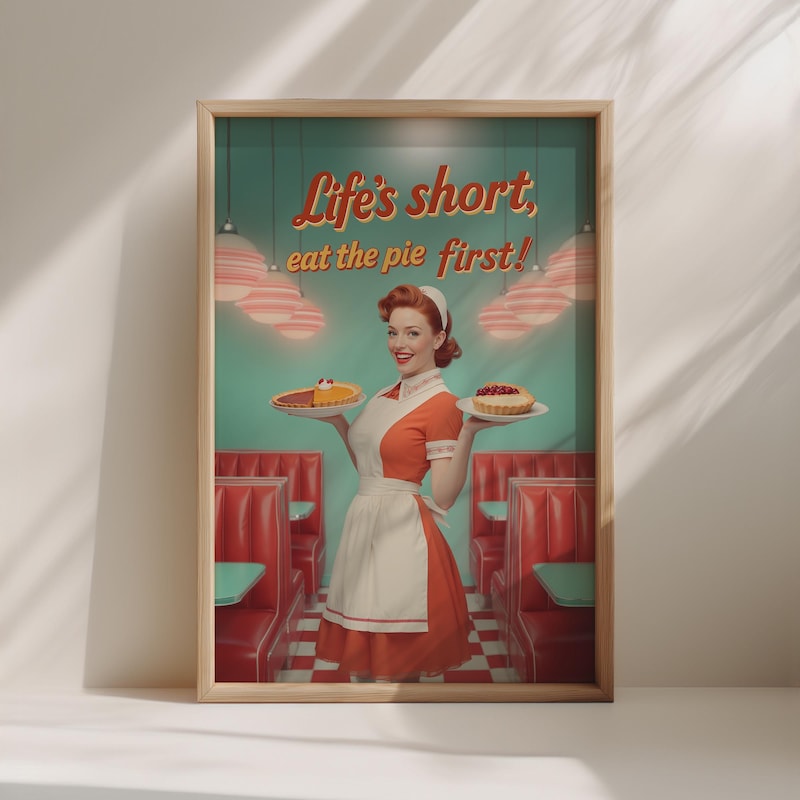 Diner Waitress - Etsy UK