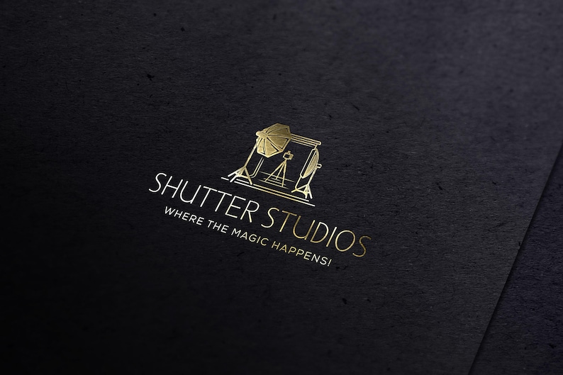 Personalized Minimalist Photography Logo: Elegant Camera Signature ...
