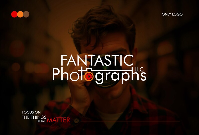 Personalized Minimalist Photography Logo: Elegant Camera Signature ...