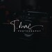 Elegant Photography Logo Design: Customizable Personal Branding - Etsy