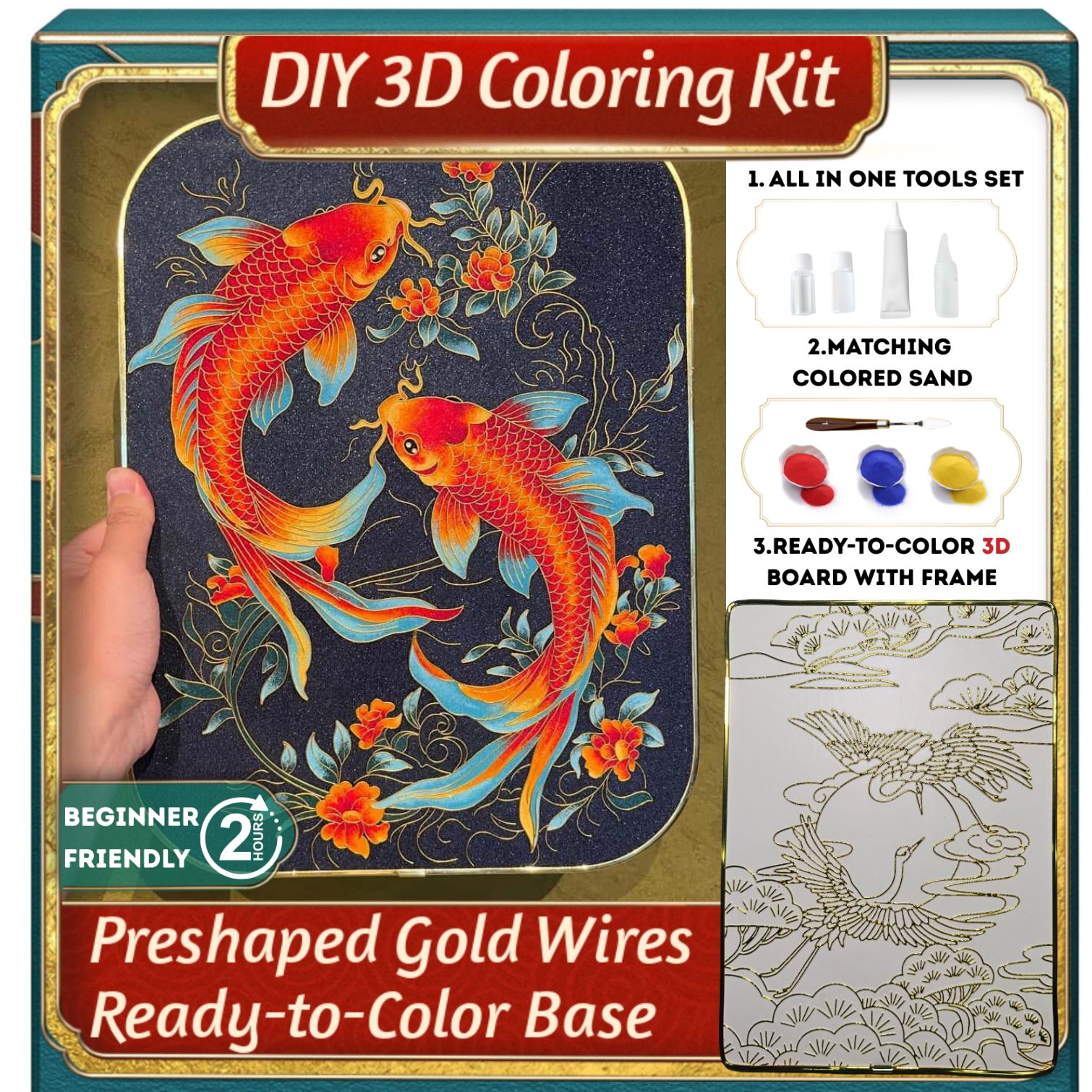 DIY Cloisonne Enamel Painting Kit: Beginner-friendly Craft, Home Decor ...