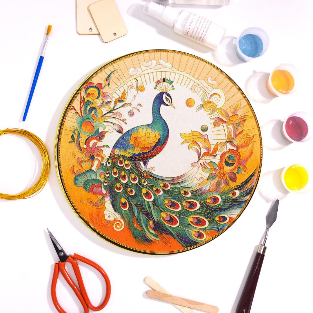 DIY Cloisonne Enamel Painting Kit: Beginner-friendly Craft, Home Decor ...