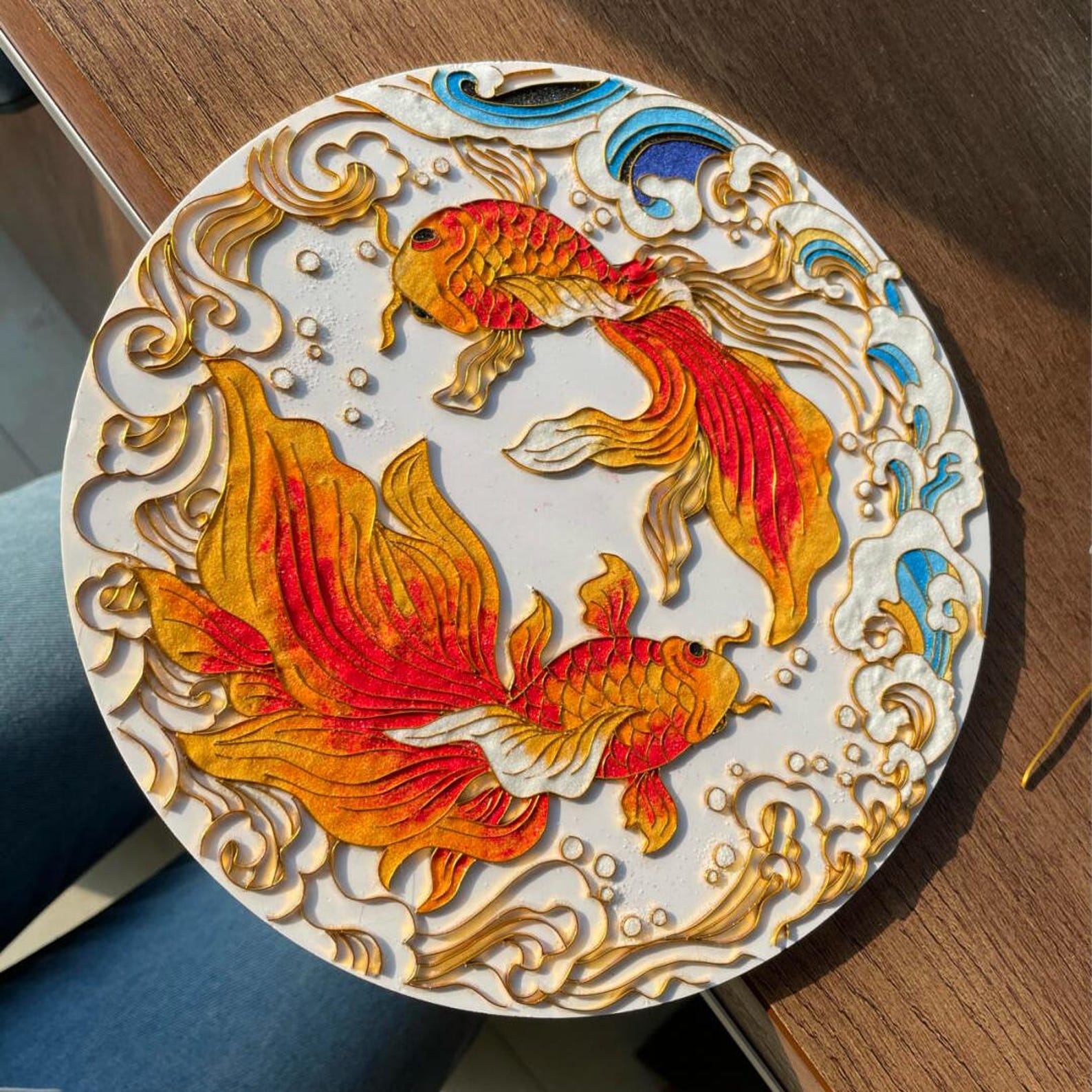 3D DIY Cloisonne Filigree Enamel Paint by Numbers Kit-all in One Cloisonne DIY Coloring-home ...