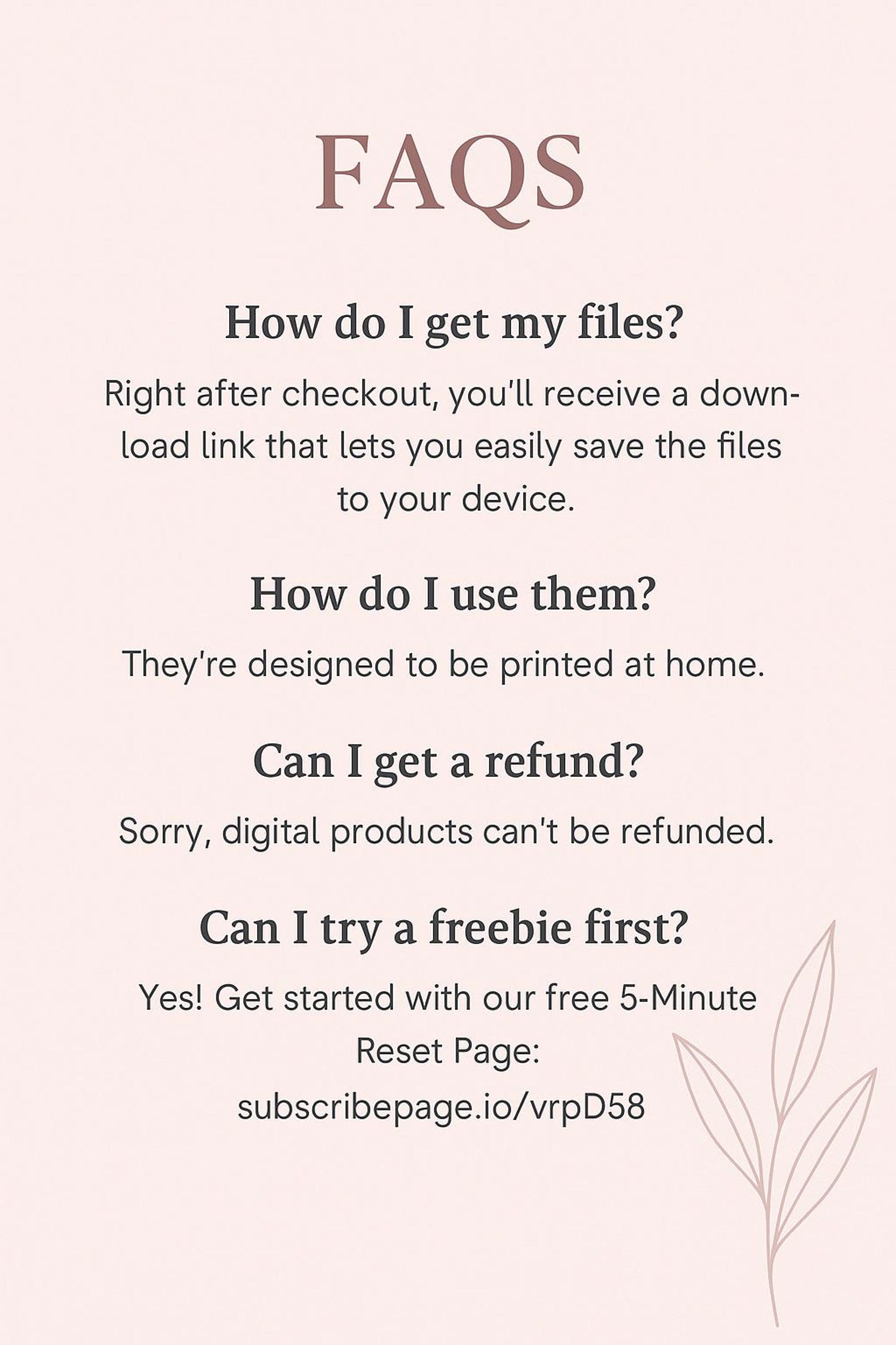 Nightly Wind-down Journal | Printable Evening Reflection & Sleep ...