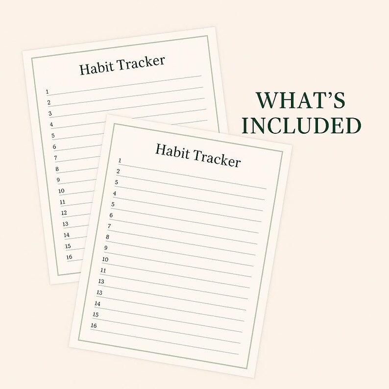 One Line a Day Journal | Printable Daily Reflection Pages | Undated ...