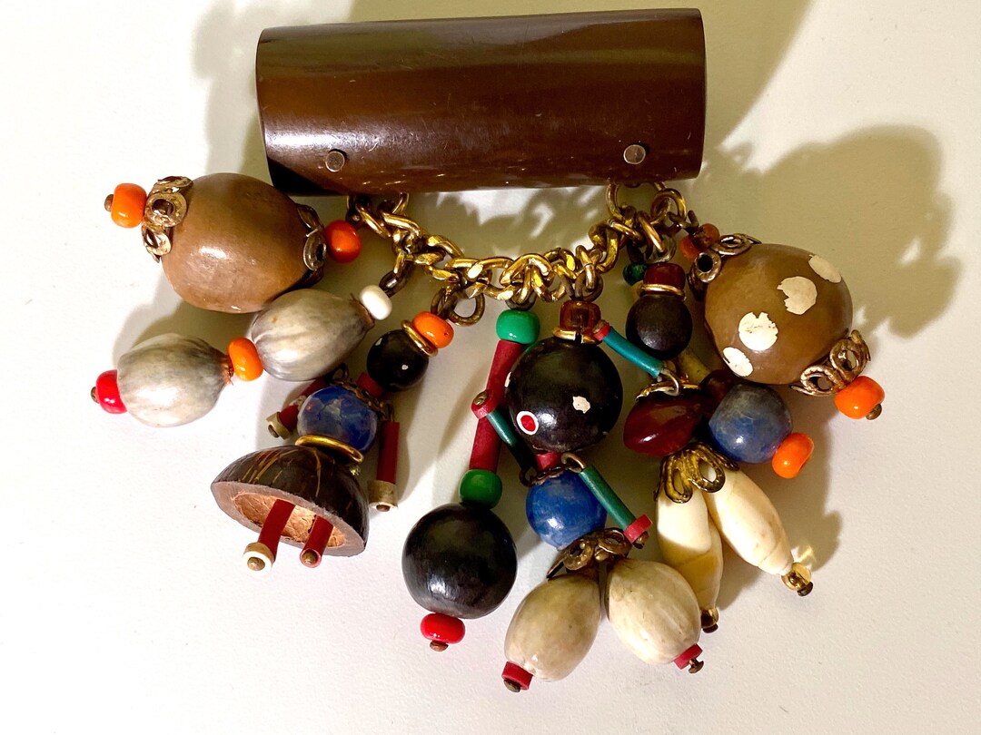 Vintage Unusual and Rare Charms forget Me Not Pin Brooch Cracker Jack ...