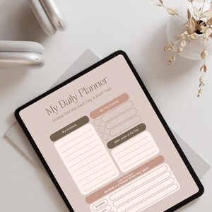 Faith-based Daily Planner | Printable PDF | Set Apart Stationery ...
