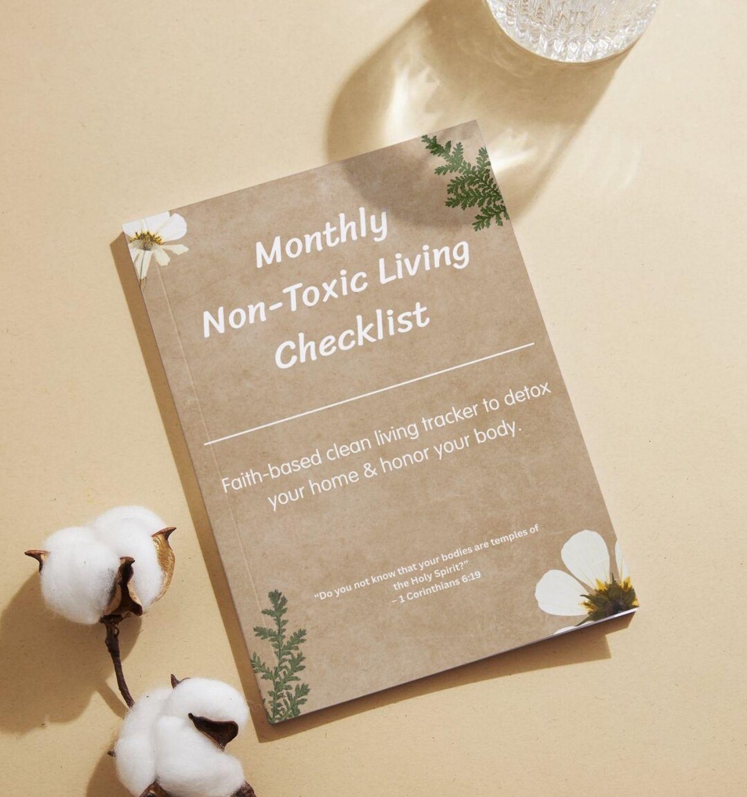 Monthly Non-toxic Living Checklist | Faith-based Home Detox PDF | Clean ...