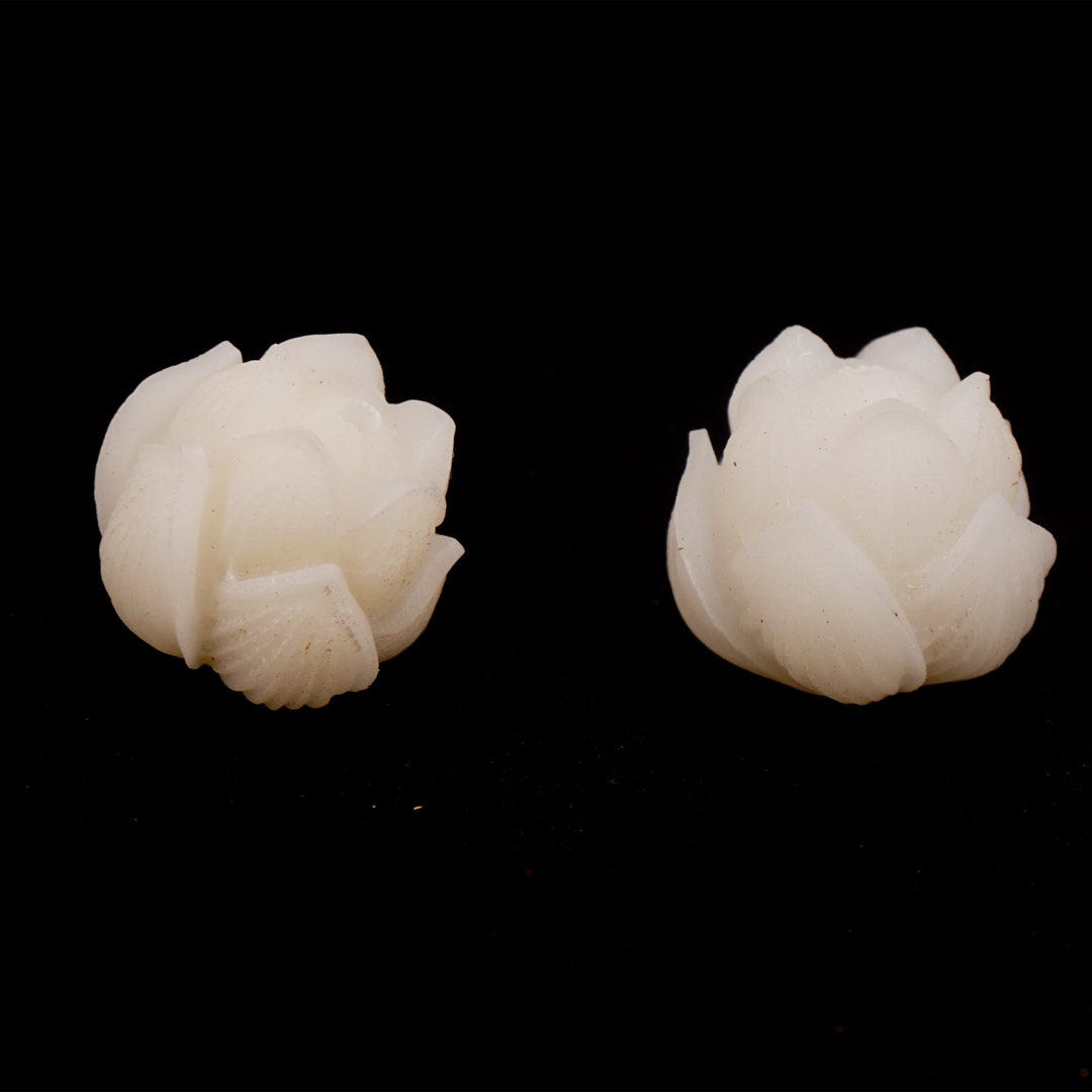 Layer Lotus Carve Bead White Bodhi Seed Carved Bodhi Root - Etsy