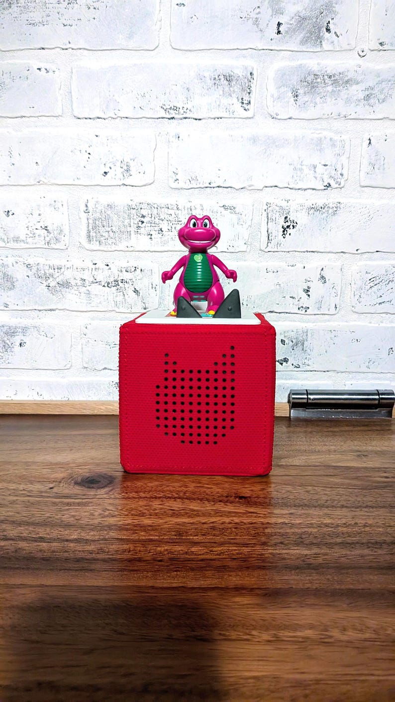 Barney Custom Tonie, Toniebox Compatible! Audio Add on Included Barney ...