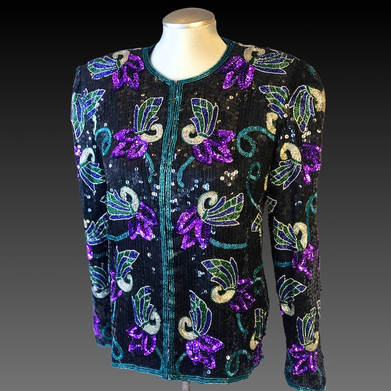 Beaded Jackets - Etsy