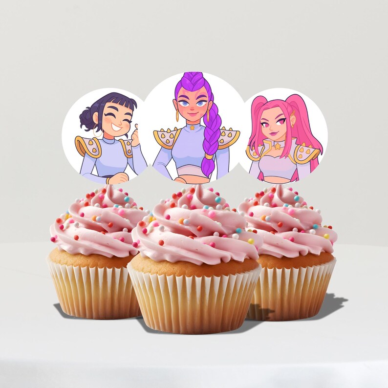 Kpop Demon Hunters Party Bundle, Huntrix Party Decor, K-pop Birthday ...