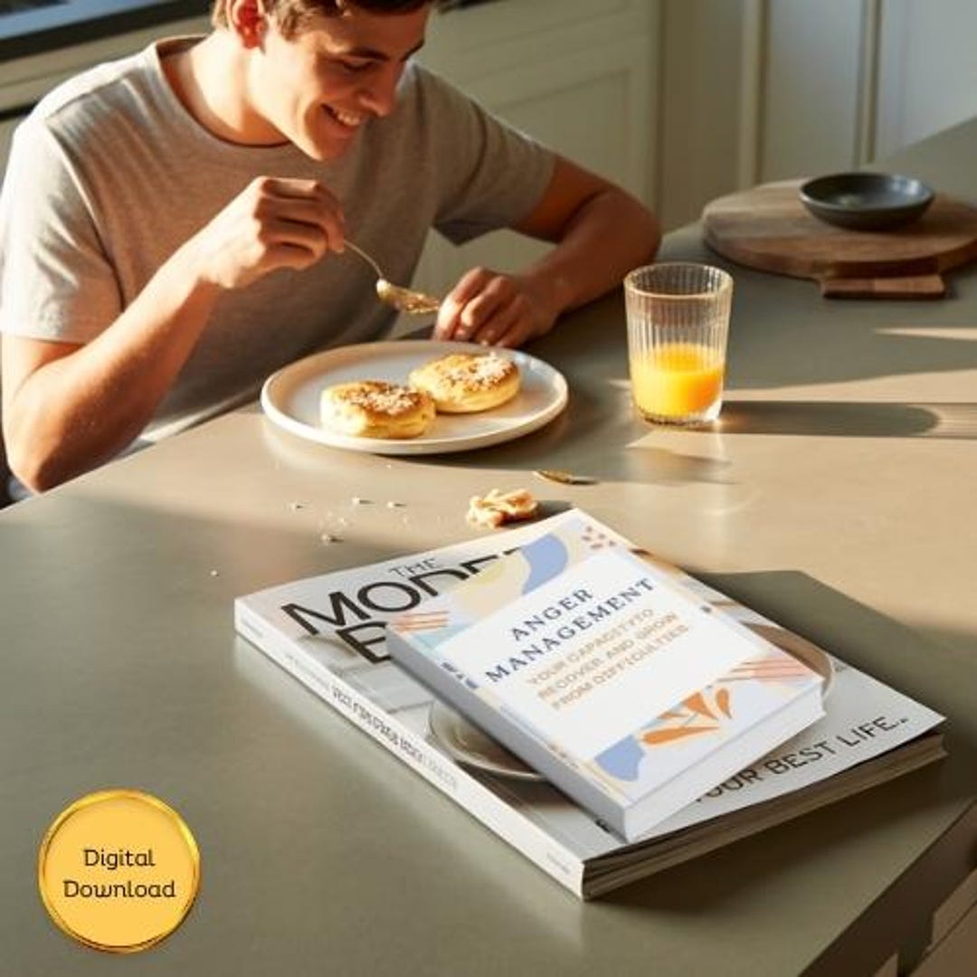 Interactive Anger Management Journal: Self-help Workbook (digital ...