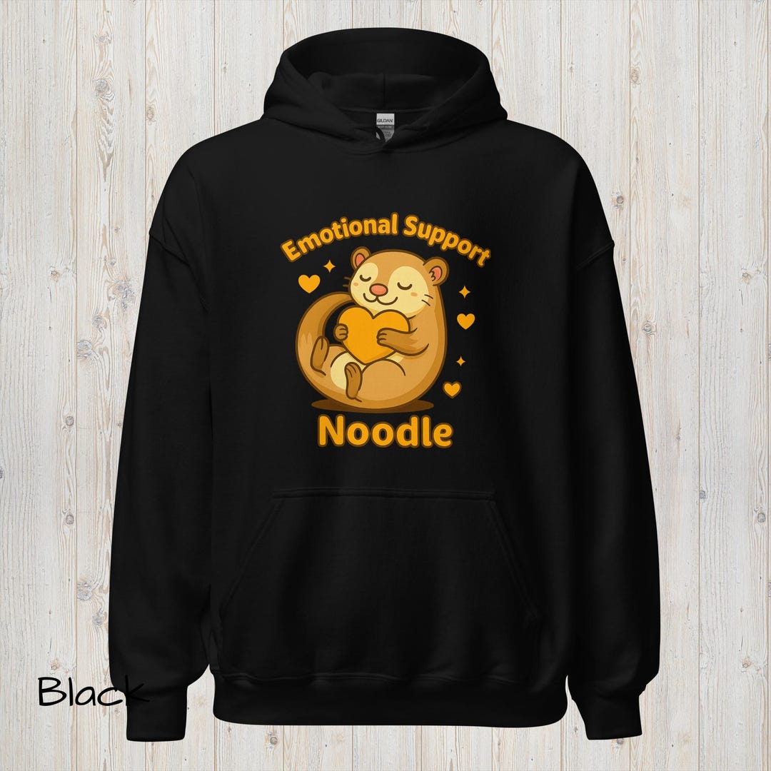 Ferret Lover Hoodie, Mental Health Sweatshirt, Anxiety Support Gift ...