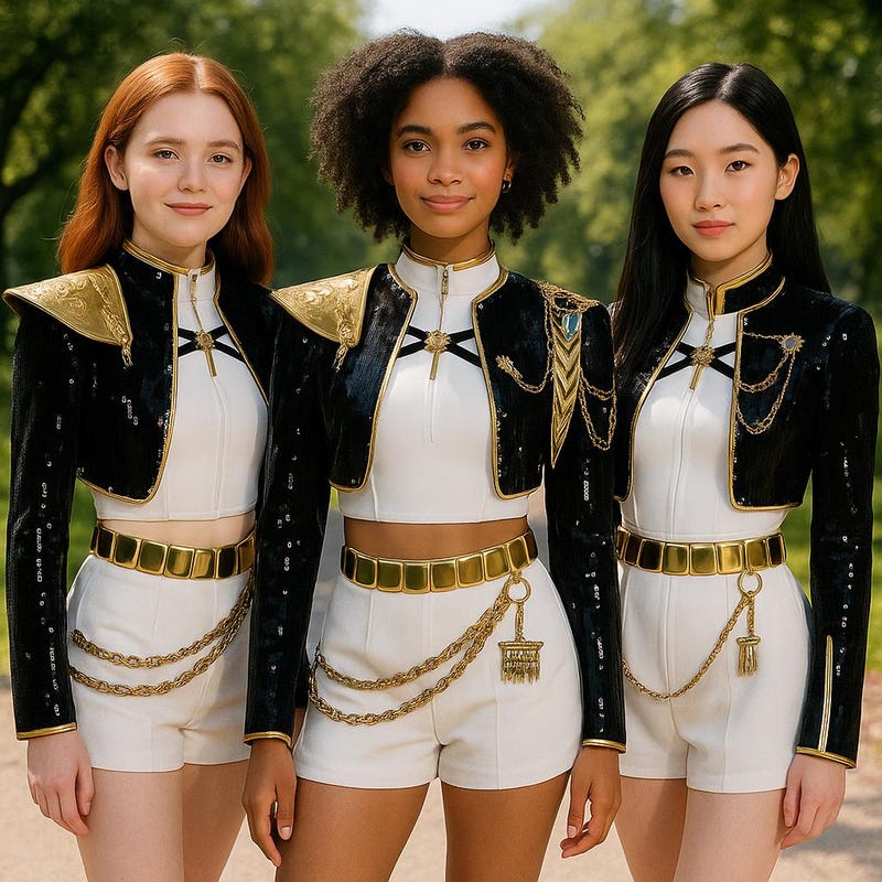 Golden costume kpop demon hunters - Etsy.de