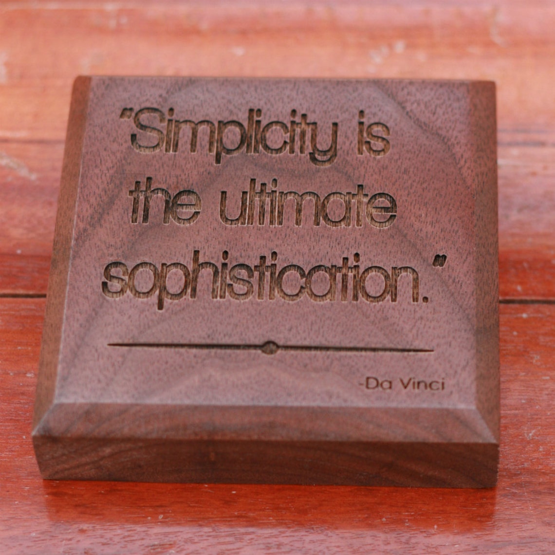 Simplicity is the Ultimate Sophistication Quote by Da Vinci - Etsy