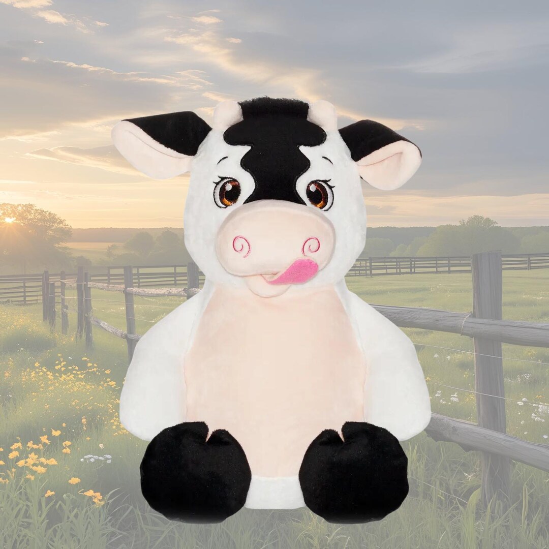 Personalized, Callie Mae, Cow, Cubbies, Plush Cow, Embroidered, Gift - Etsy