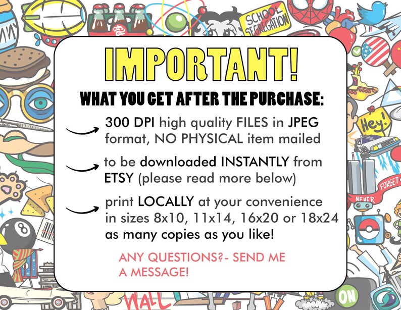 69th Birthday Gift for Men or Women - Road to 69 Printable Bday Poster ...