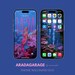 Mermaid Phone Wallpaper Duo – Coral Reef Lock Screen (digital Download ...
