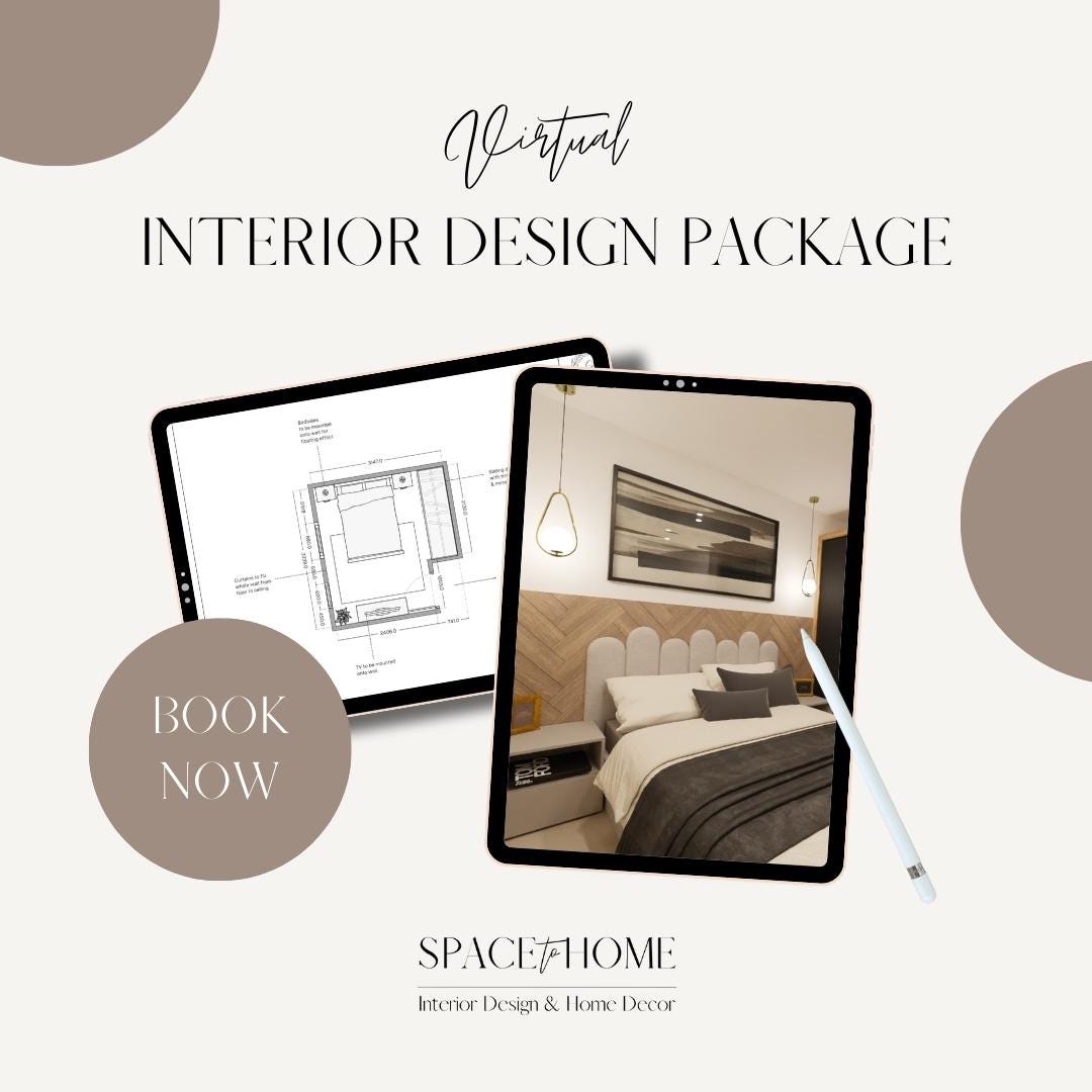 Virtual Room Makeover | Online Interior Design Service | Custom Mood ...