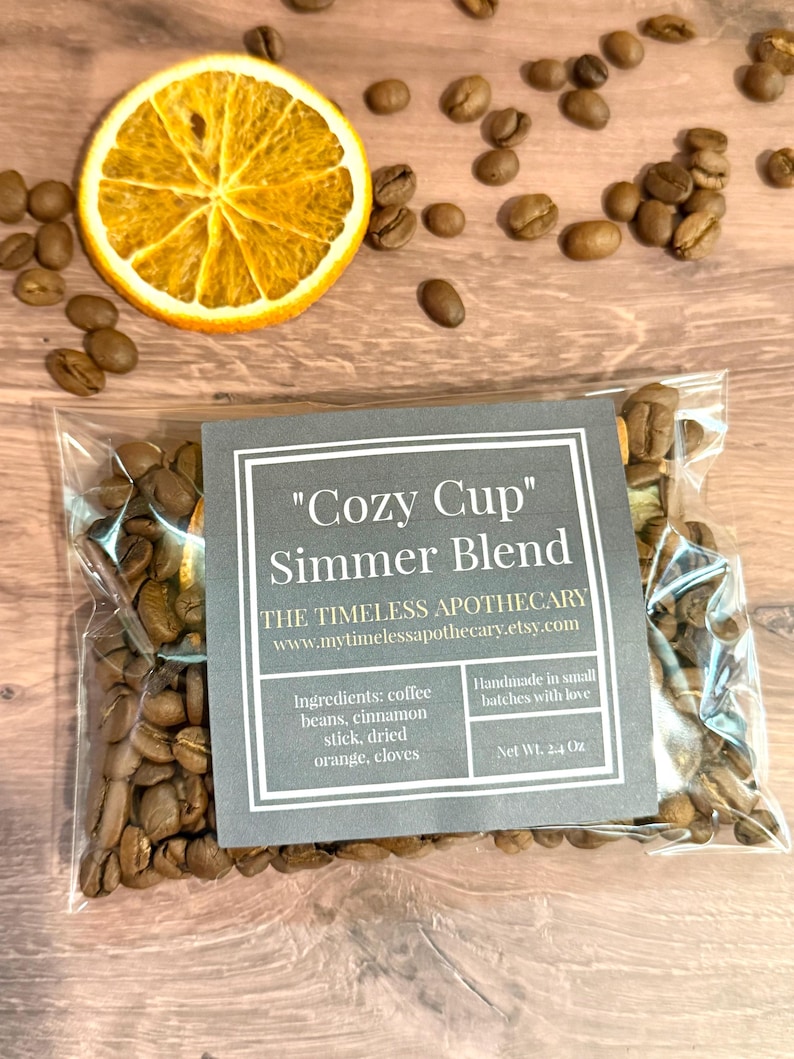 Coffee Bean Simmer Pot, Cozy Kitchen Simmer Pot Blend, Coffee Bean ...