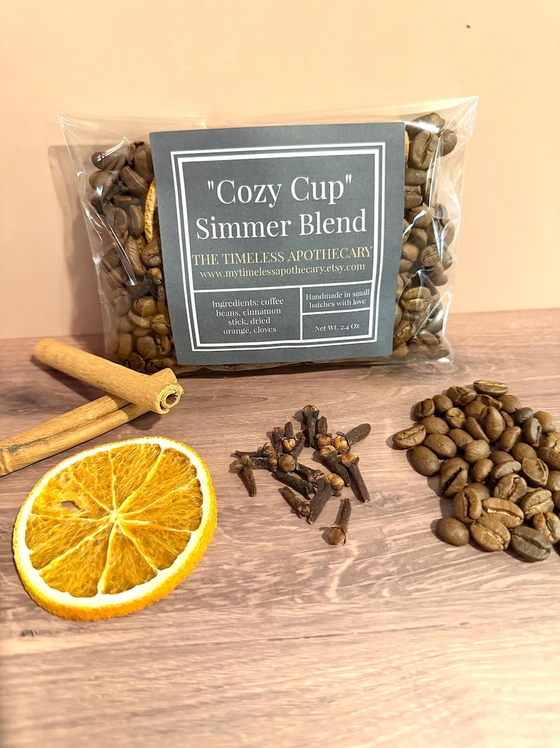 Coffee Bean Simmer Pot, Cozy Kitchen Simmer Pot Blend, Coffee Bean ...