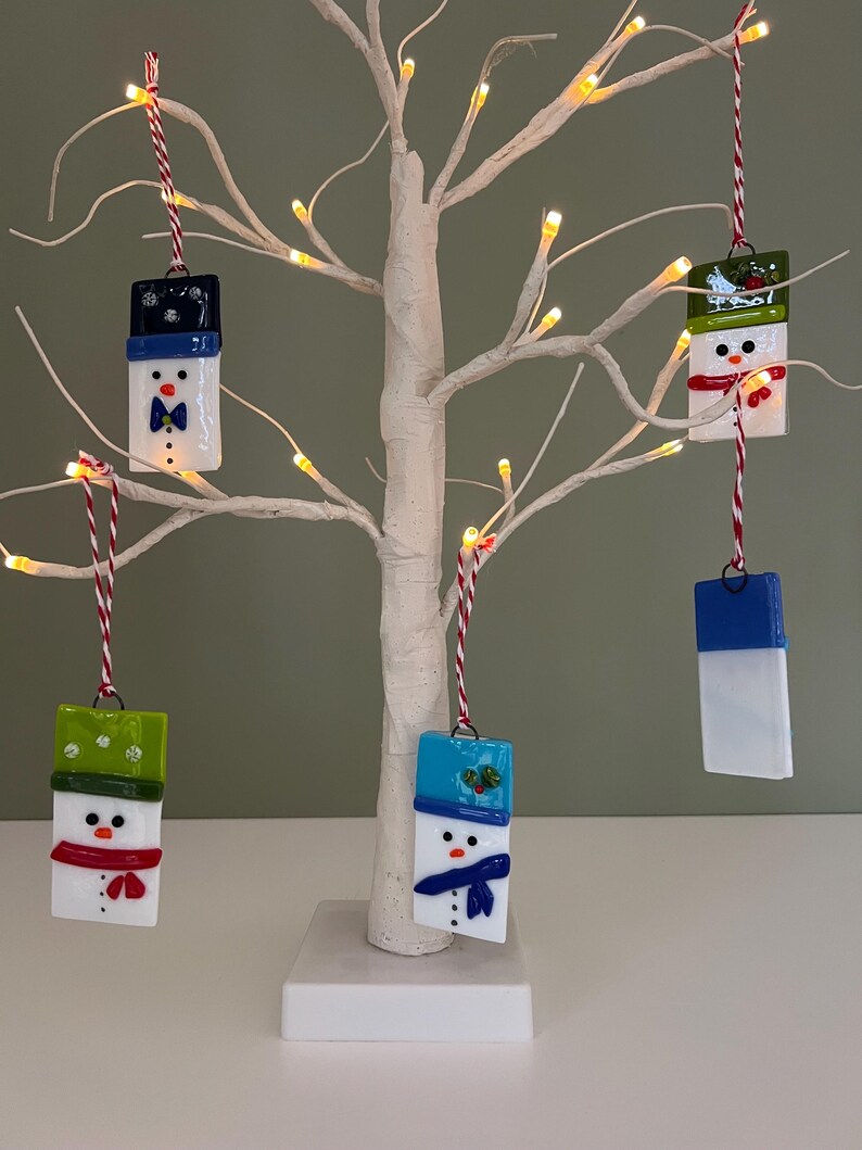 Snowmen - Christmas Tree Decorations - Etsy
