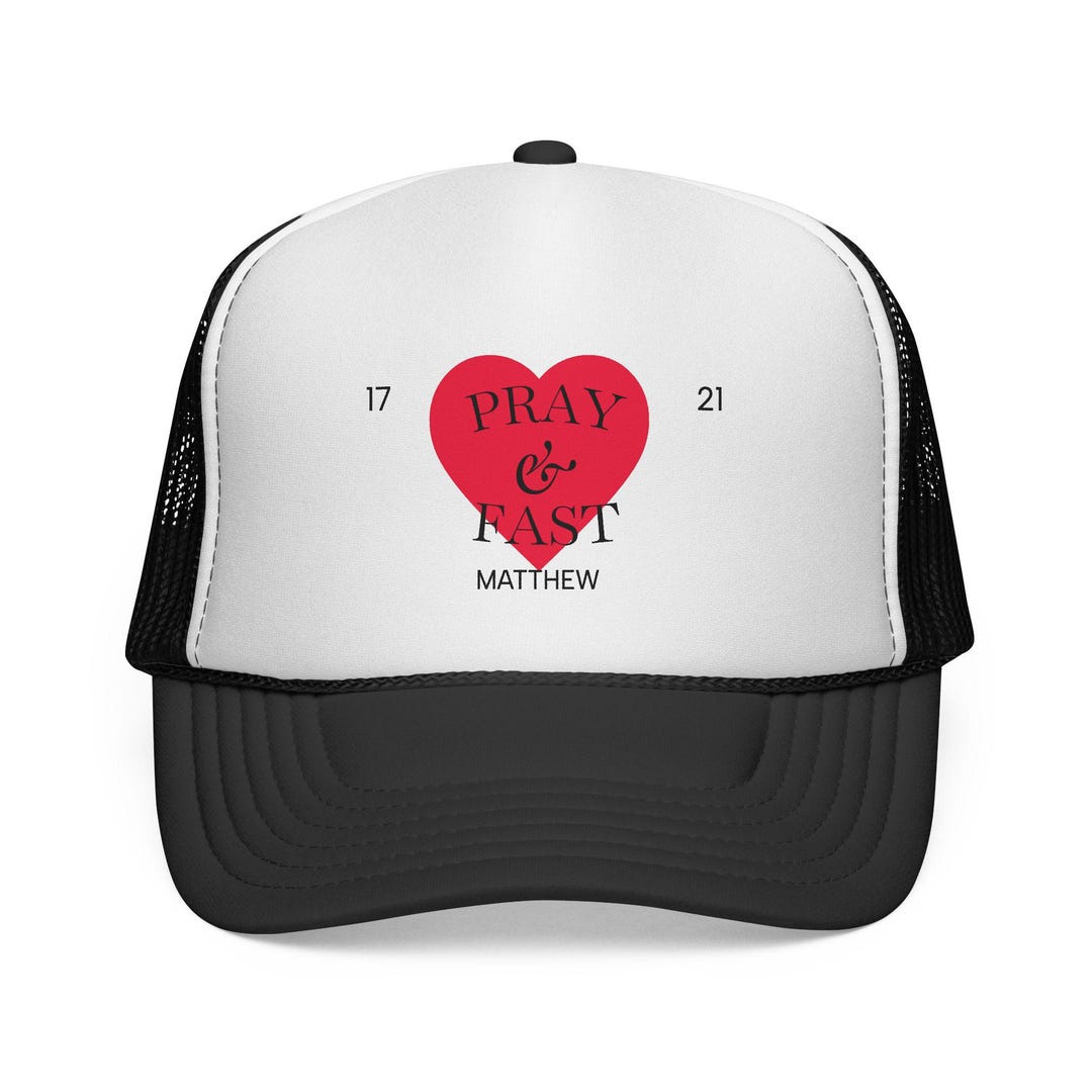 Christian Trucker Cap, Religious Baseball Hat, Faith Snapback ...