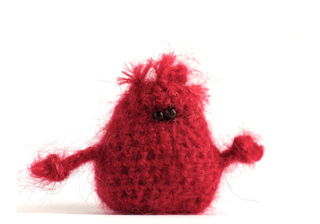 Crochet Anger Support Amigurumi Doll: Handmade ACT Therapy Tool - Etsy