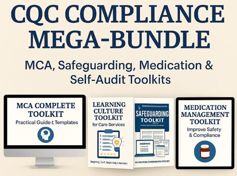 CQC Compliance Mega Bundle | Editable Policies & Templates for Adult ...