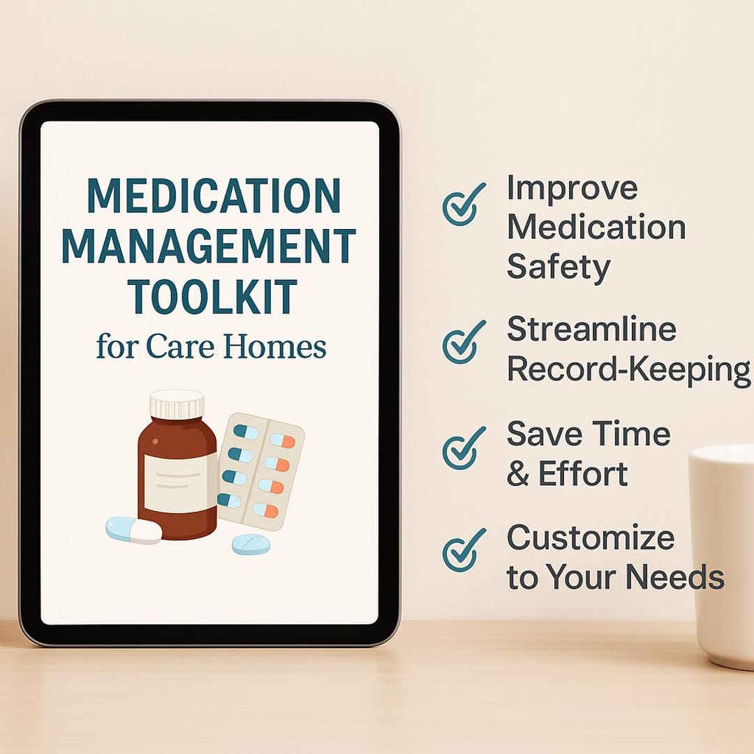 Medication Management Toolkit: Editable Policies (updated Oct 2025 ...