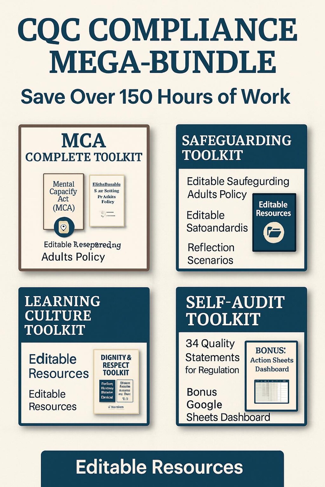 CQC Compliance Toolkit Mega Bundle | Inspection Readiness Policies ...