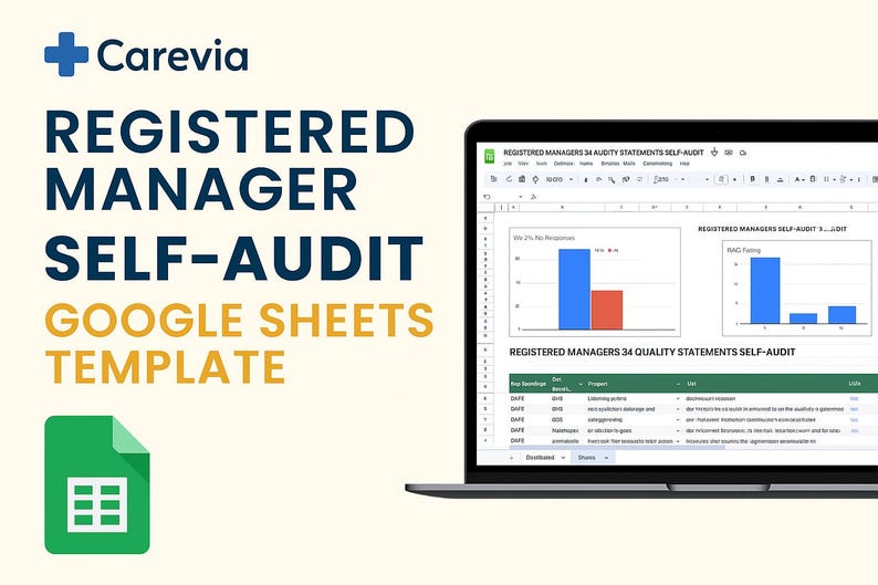 Registered Manager CQC Self-audit Toolkit | 34 Quality Statements ...