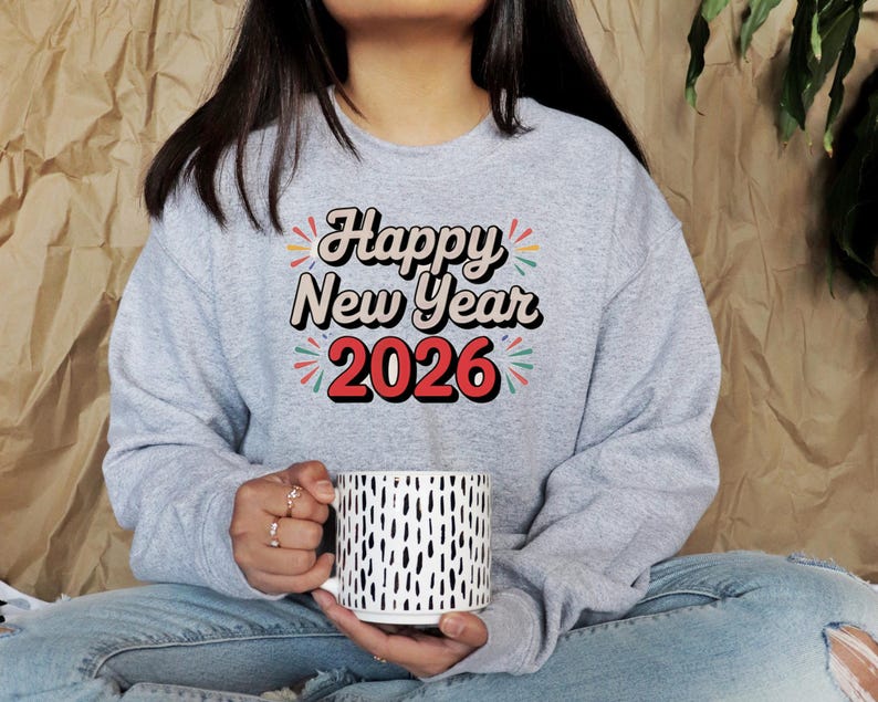 Happy New Year 2026 PNG Bundle | Party Designs (digital Download) - Etsy
