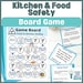 Kitchen and Food Safety Board Game - Etsy