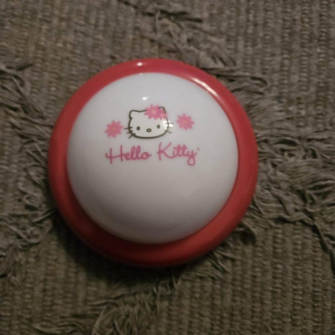 Vintage 2002 Hello Kitty Push Light Tested Y2K - Etsy