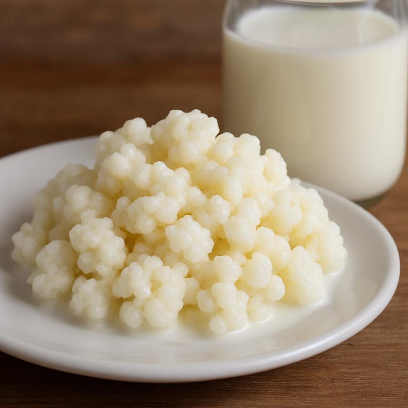 Organic Milk Kefir, Gut Health Support, Live Milk Kefir Grains ...