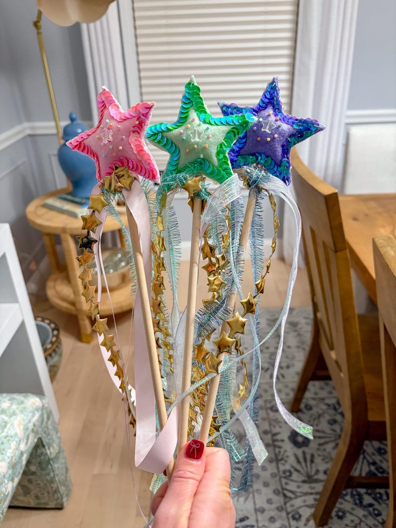 Felt Wands and Conversation Hearts - Etsy