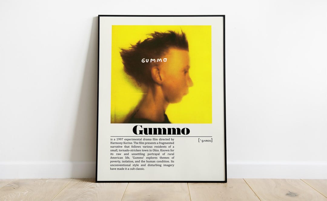 Gummo | Harmony Korine Poster | Movie Poster | Minimalist Movie Poster ...