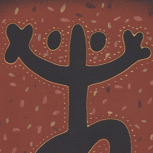 Atabey Taino Goddess Original Painting Taino Symbol of Puerto - Etsy Canada