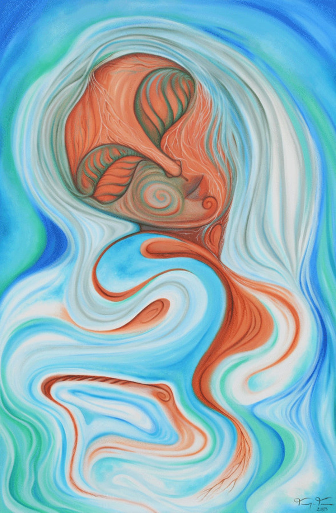 Emergence Art Print by Tanya Torres - Etsy