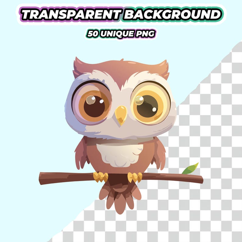 Cute Chibi Animal Clipart Bundle – 50 PNG + Sticker + SVG Cute Animal ...