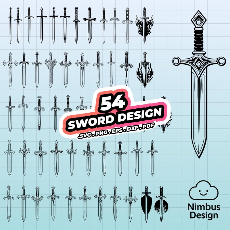 Fantasy Swords Bundle - Etsy