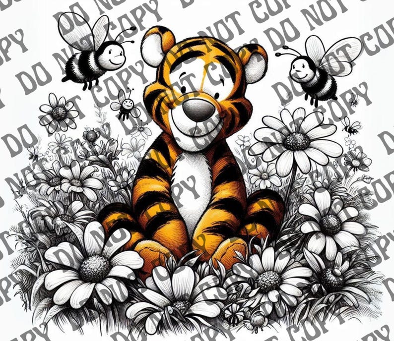 Tigger Tumbler Wrap, Pooh Tumbler Wrap, Cartoon Character Tumbler Png ...