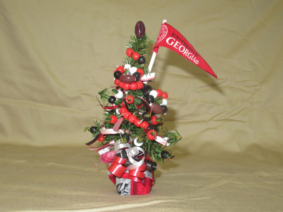 Georgia Bulldogs Tree - Etsy