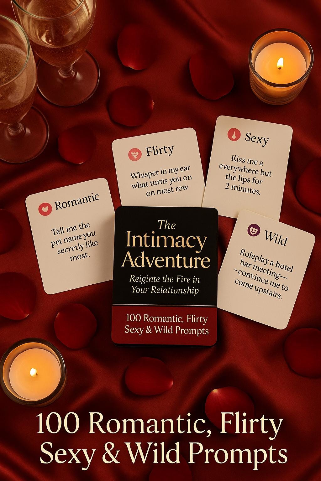 Intimacy Adventure Game – 100 Romantic, Flirty Prompts (printable PDF ...