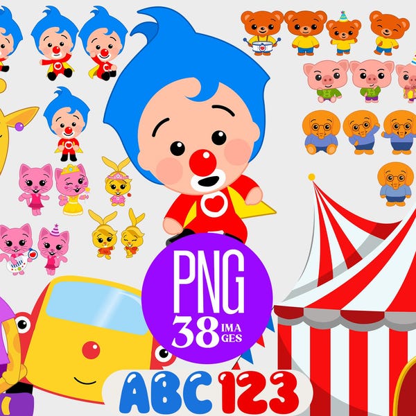 Plim Plim Characters Png - Etsy