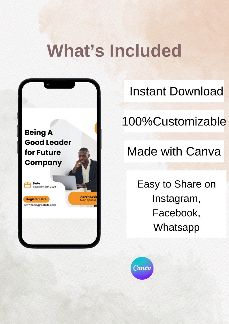Minimalist Linkedin Post Templates for Business | Editable Canva ...