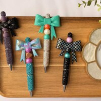 Cute Coloerful Bows Beaded Pens Unique Pens Gift for Her - Etsy